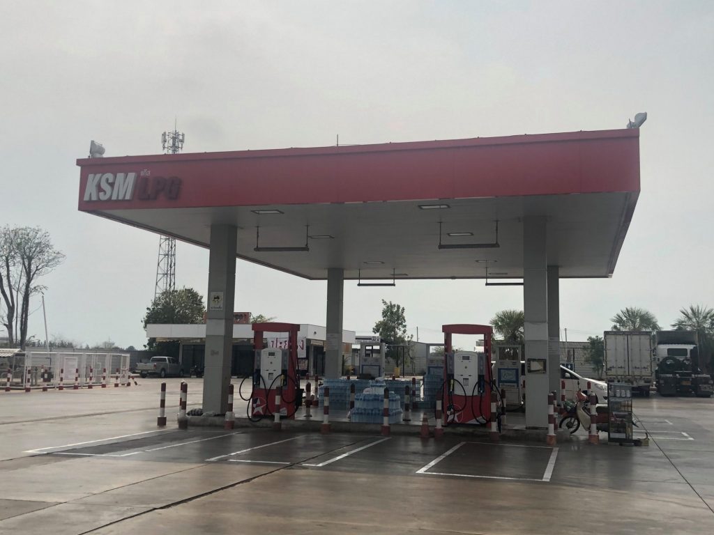 HONGYANG Fuel dispenser installed at Caltex Station - บริษัท จีเอสเอ็ม ...