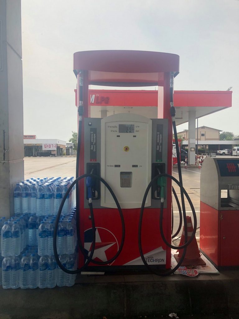 งานติดตั้งตู้จ่ายน้ำมัน HONGYANG ที่ สถานีบริการน้ำมัน คาลเท็กซ์ ...