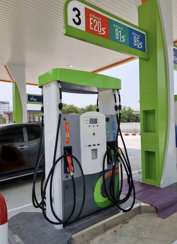 งานติดตั้งตู้จ่ายน้ำมัน HONGYANG ที่ สถานีบริการน้ำมันบางจาก บ้านโพธิ์ ...